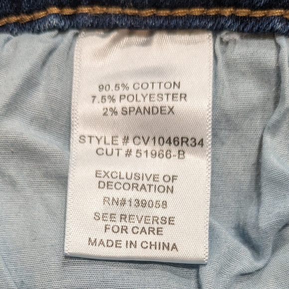 Rockin C | Jeans | Rockin C Womens Cowgirl Med Wash High Rise Basic ...